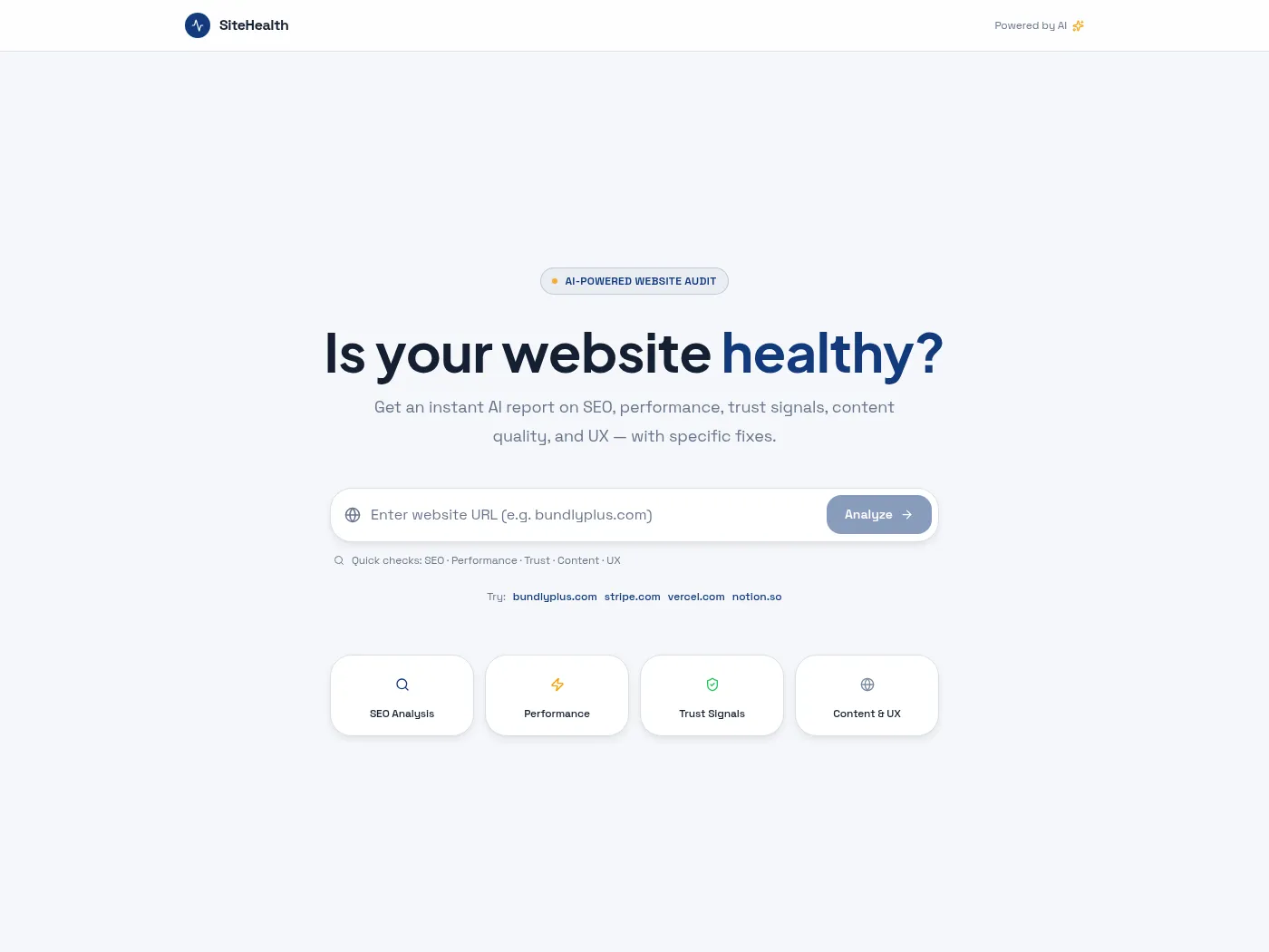 Site Health Checker