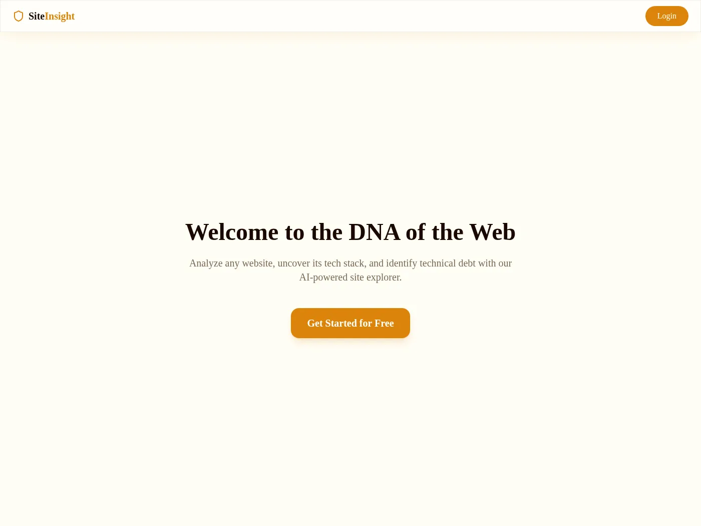 Site Insight Explorer