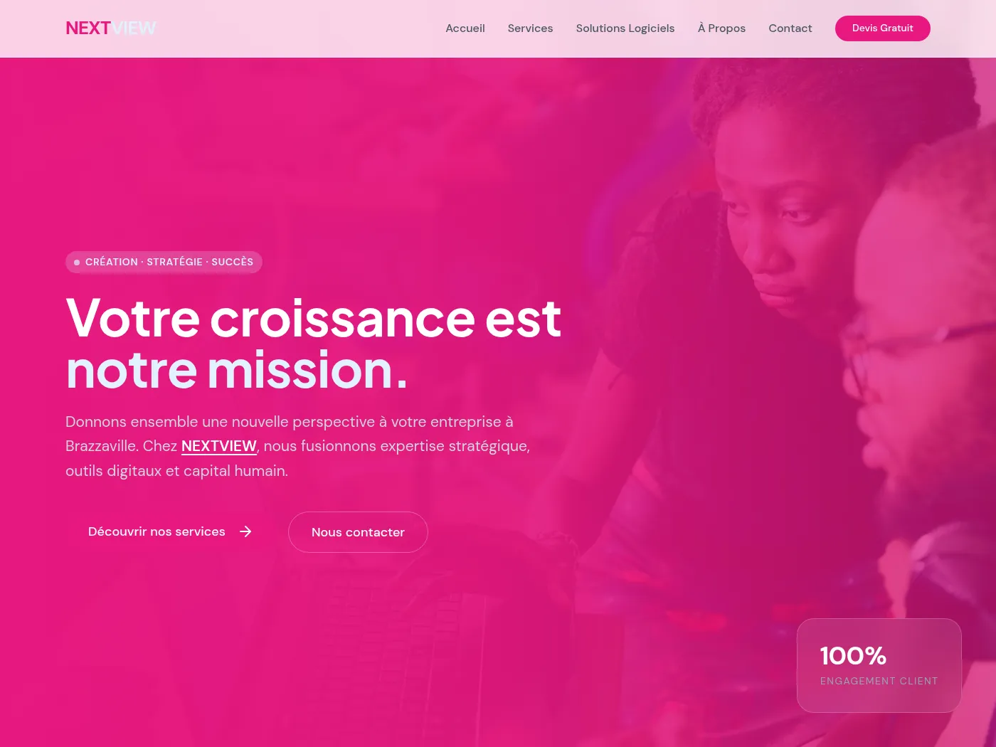 Site Pro Entreprise Congo