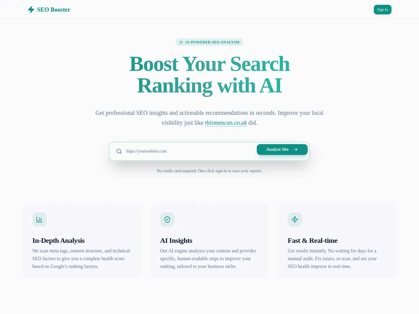 Site SEO Booster