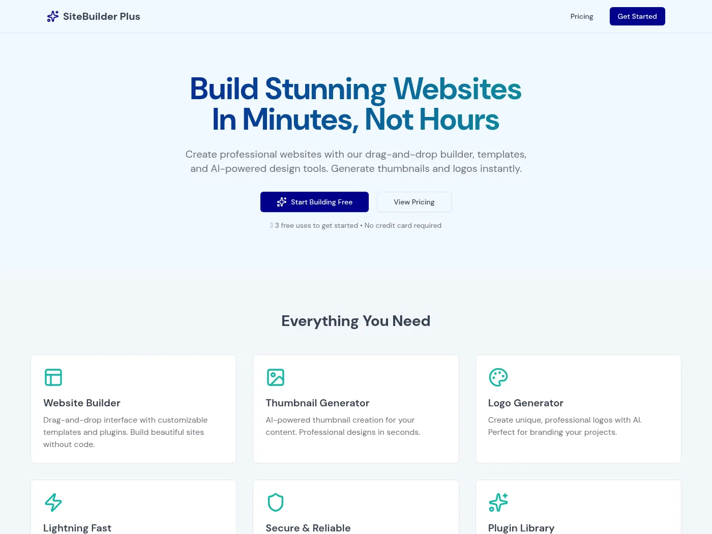 SiteBuilder Plus