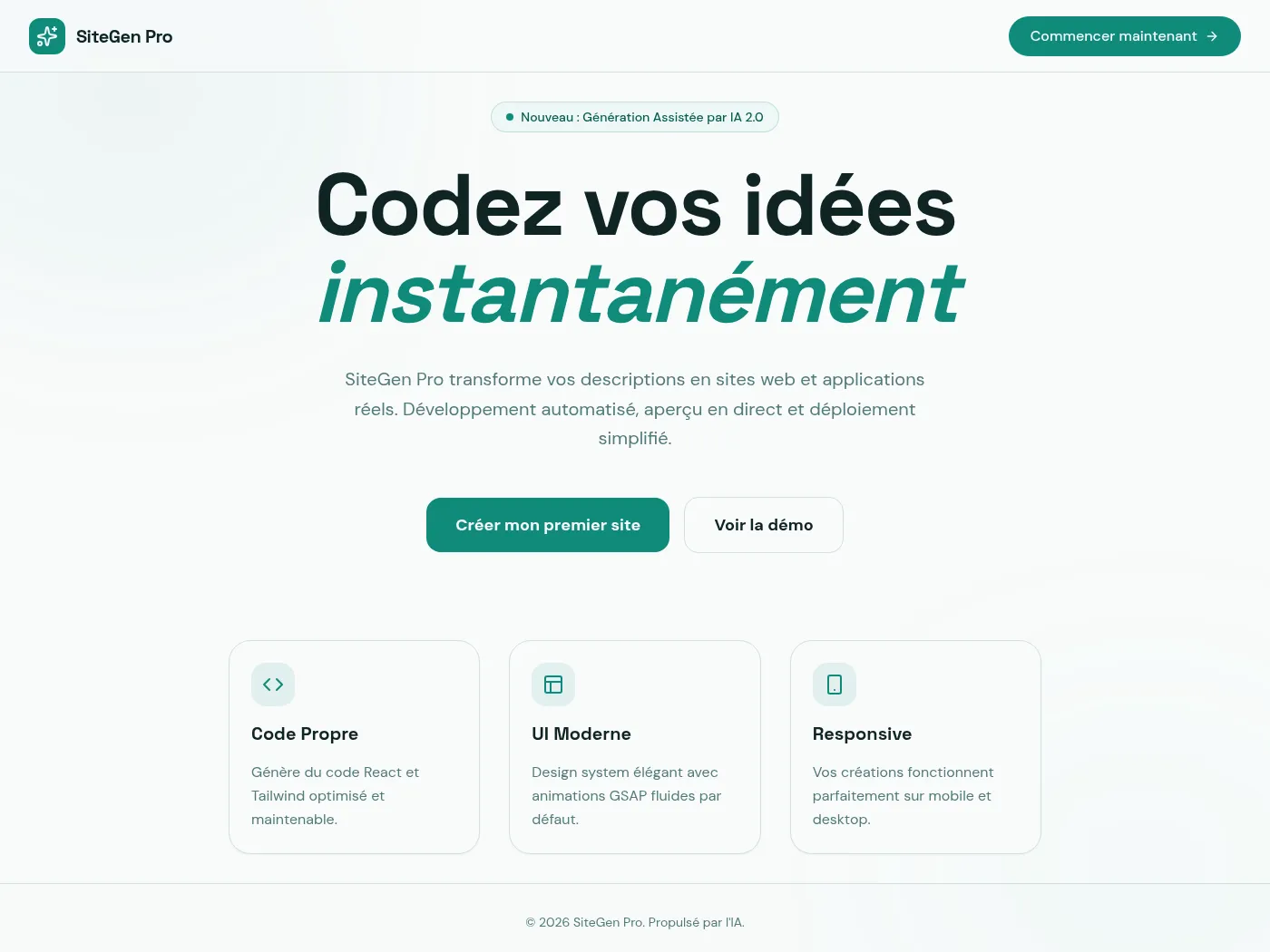 SiteGen Pro