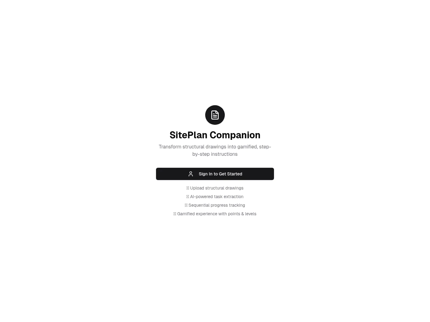 SitePlan Companion