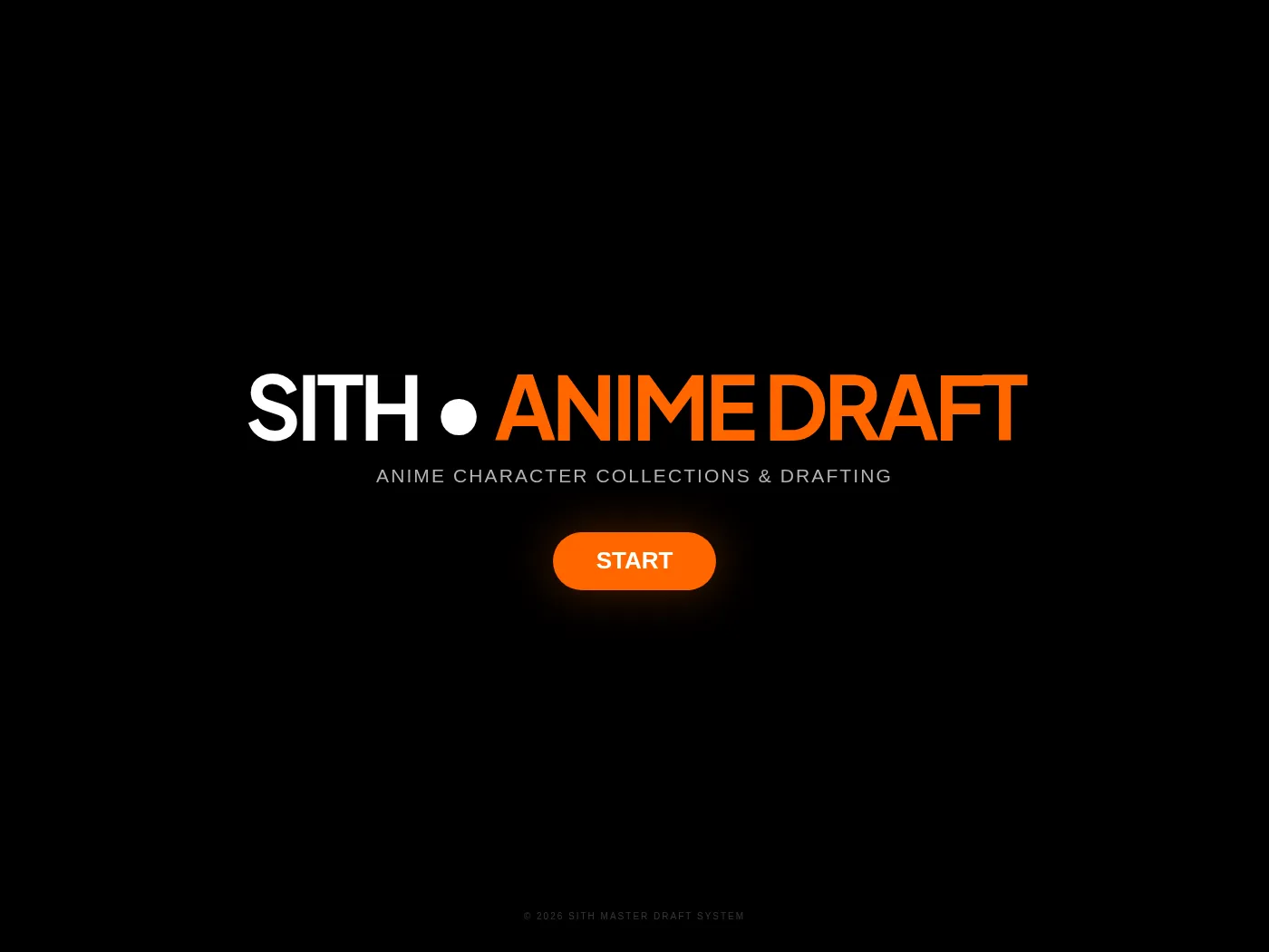 SITH Anime Draft Desktop
