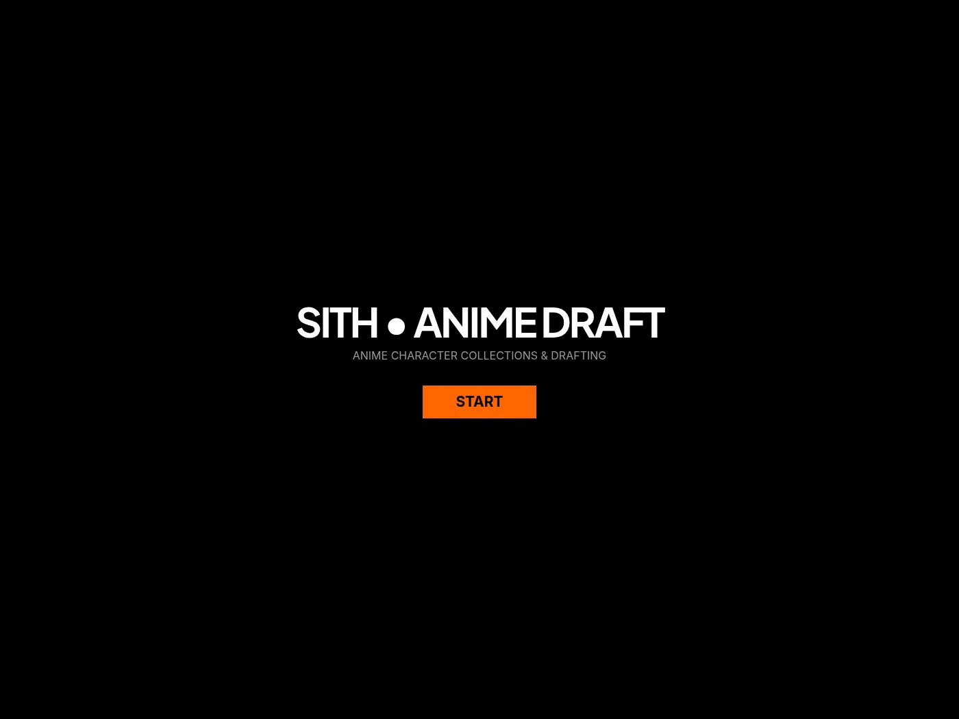 SITH Anime Draft Desktop