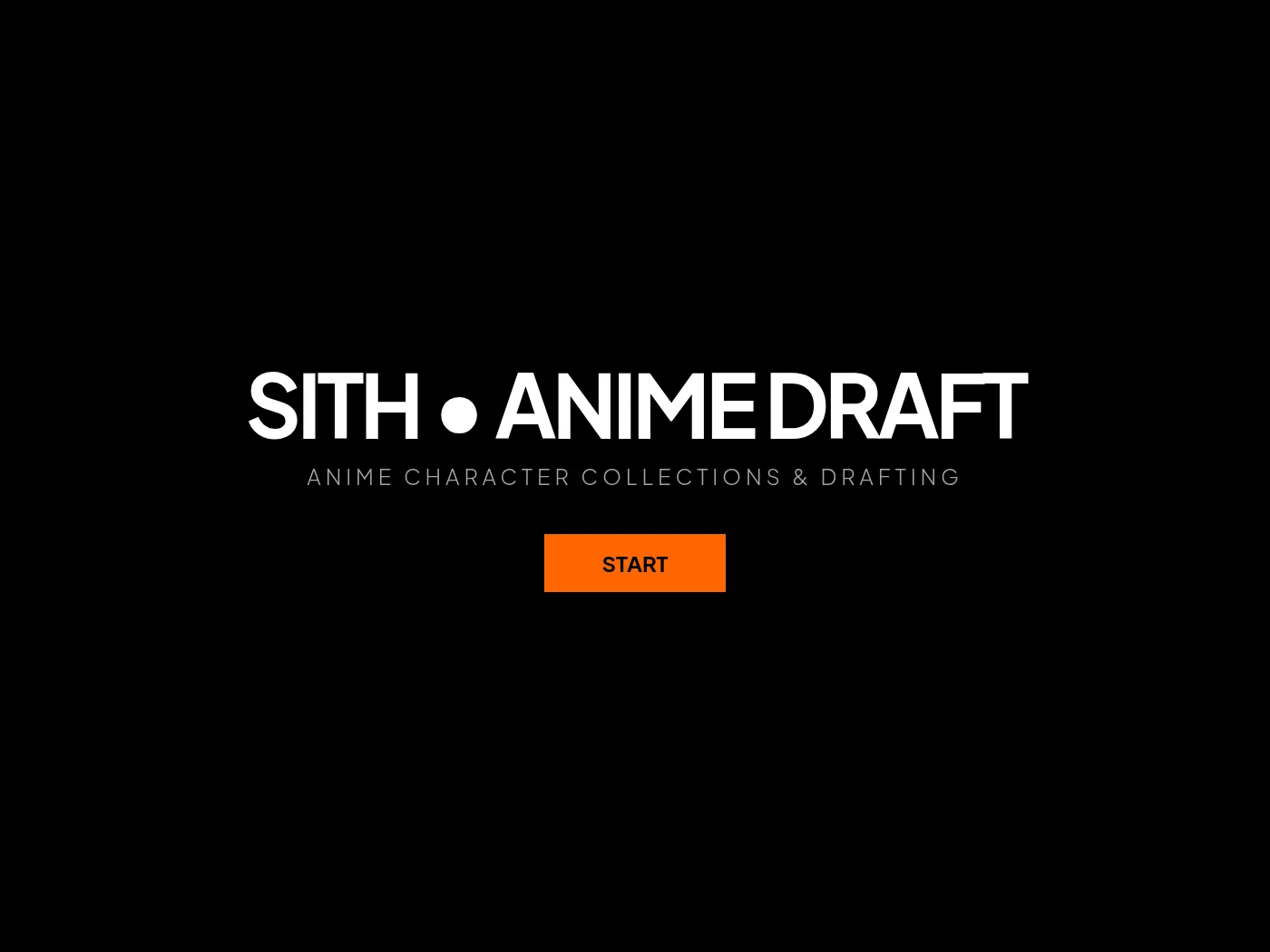 SITH Anime Draft Desktop