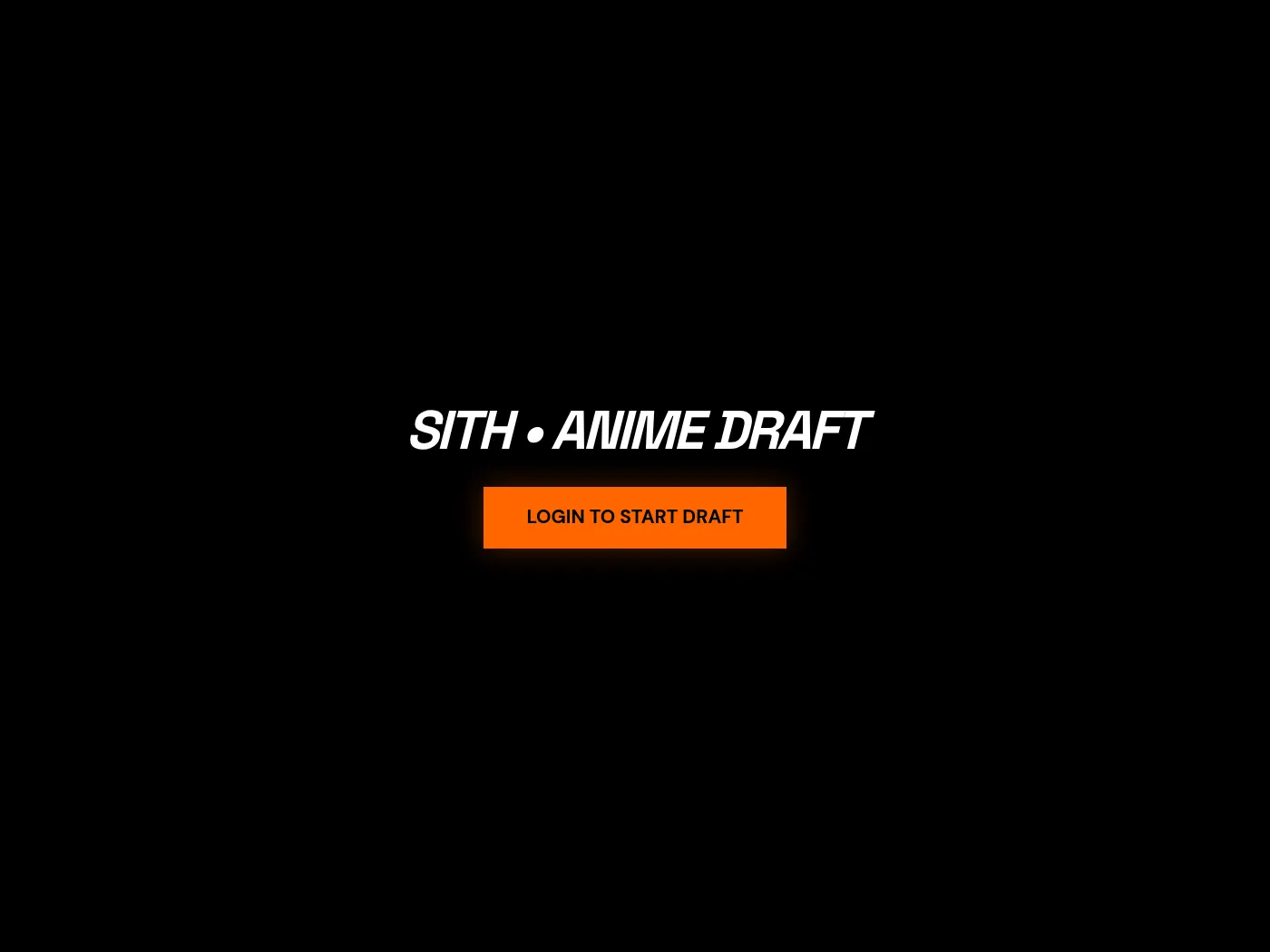 SITH Anime Draft Desktop