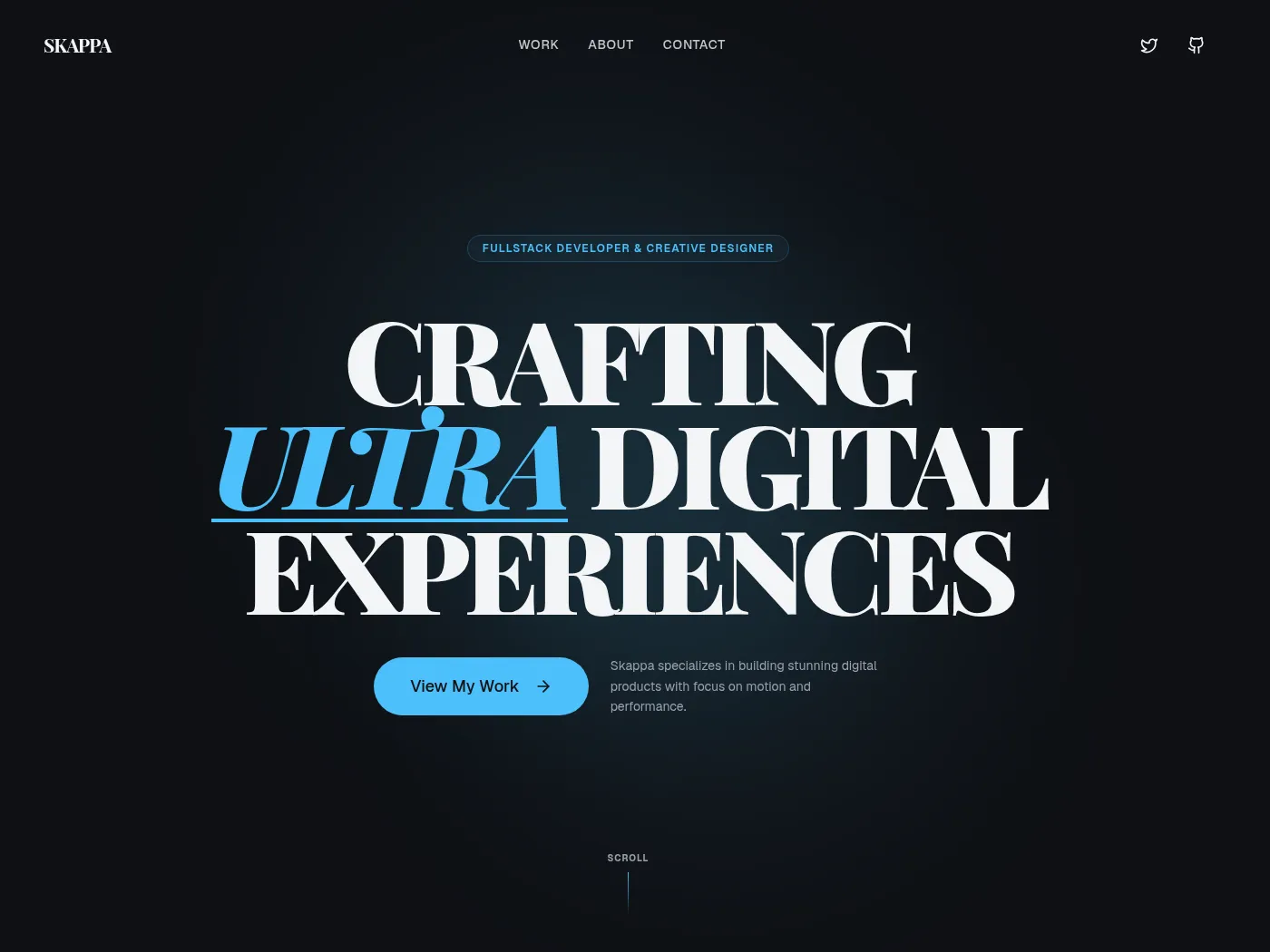 Skappa Portfolio Site