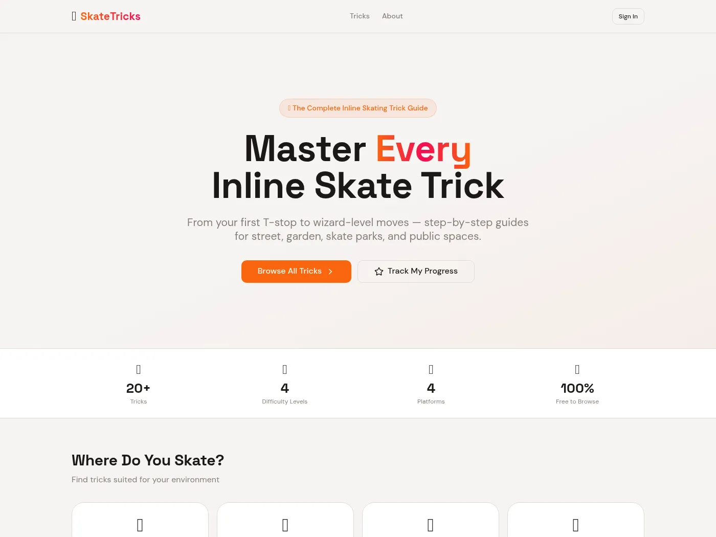 SkateTricks Guide