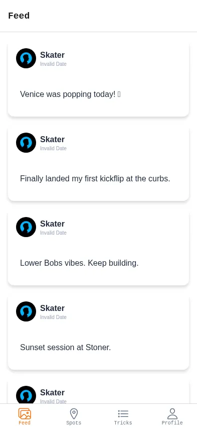 SkateX App