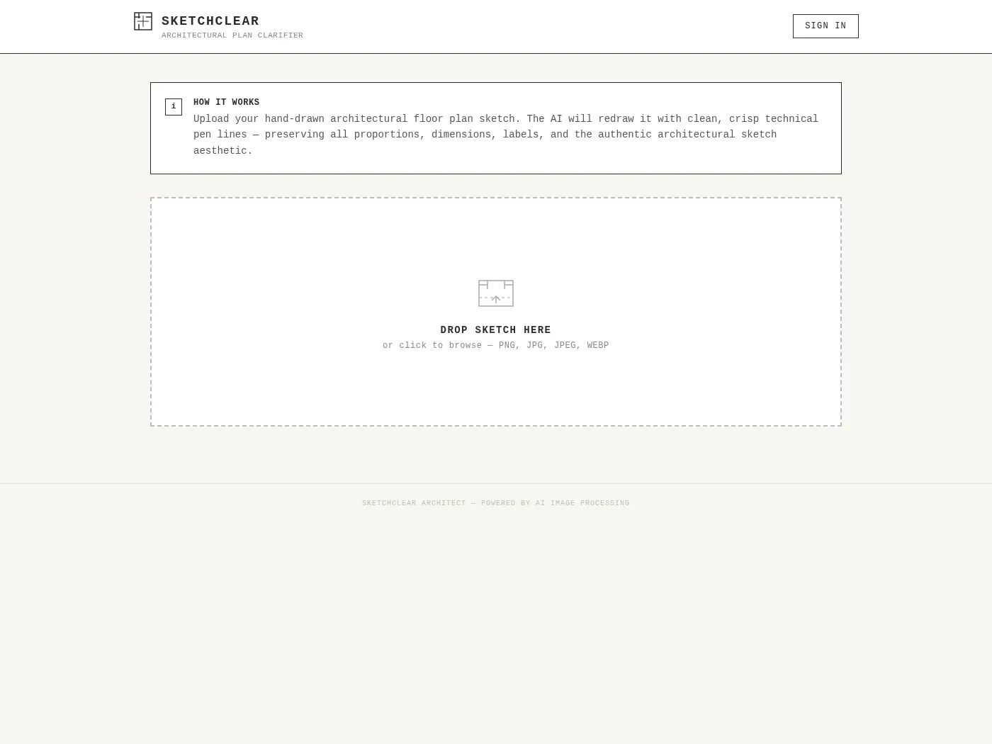 SketchClear Architect