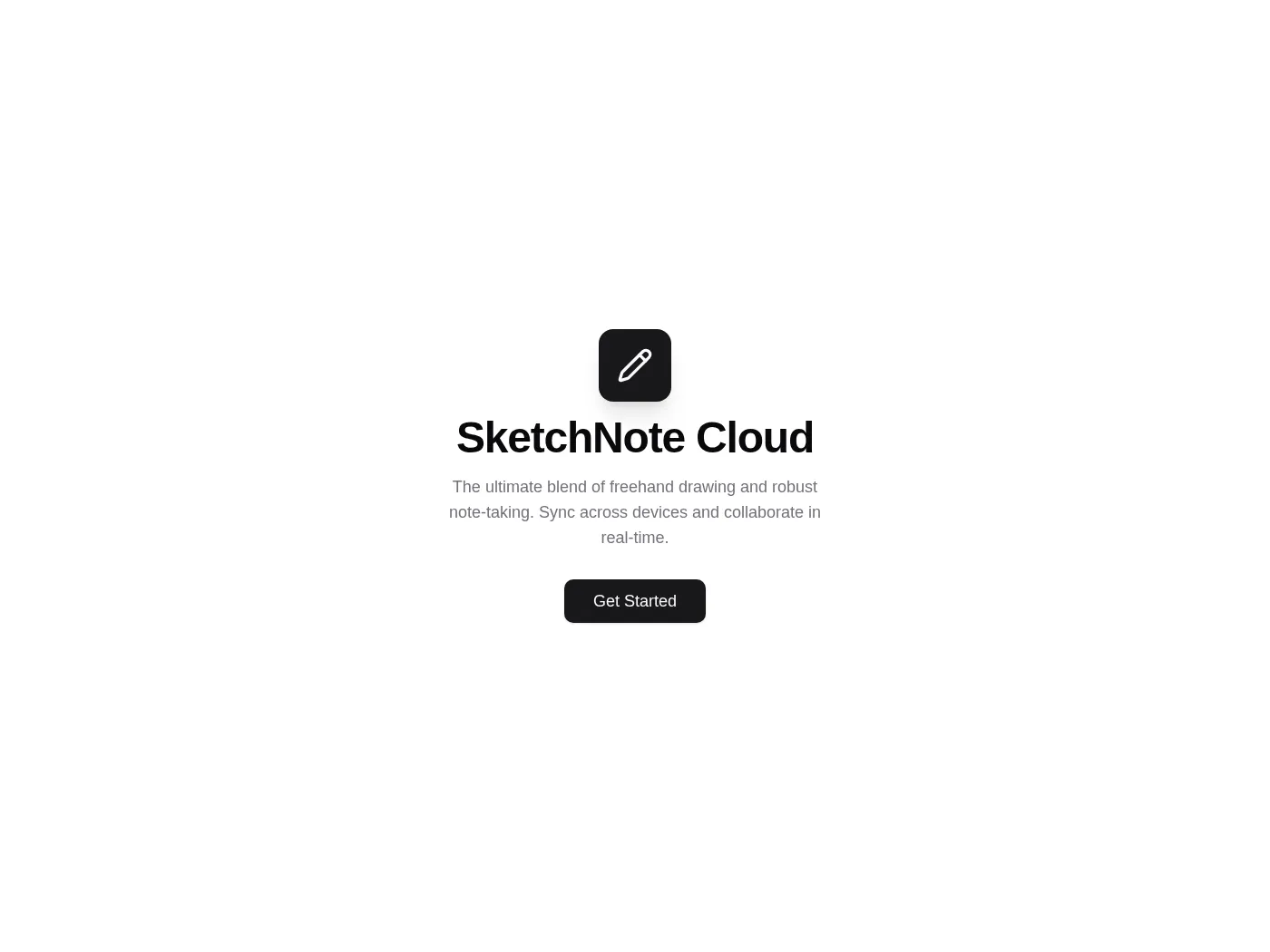 SketchNote Cloud