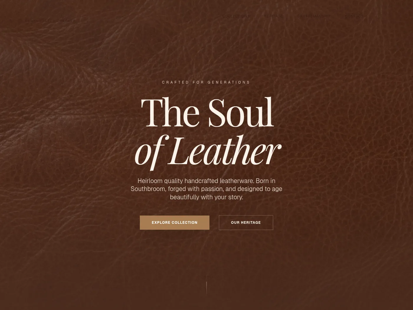 Skhoomba Leather Landing