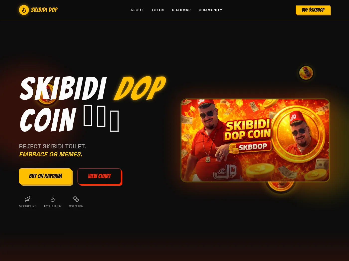 Skibidi Dop Crypto Site