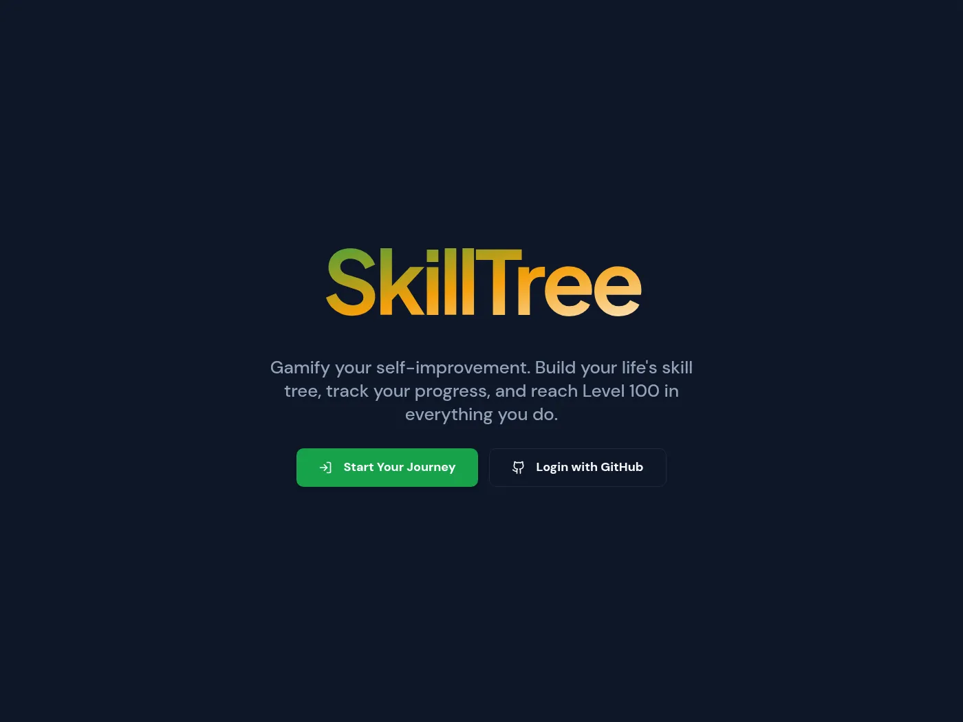 Life Skill Tree Builder