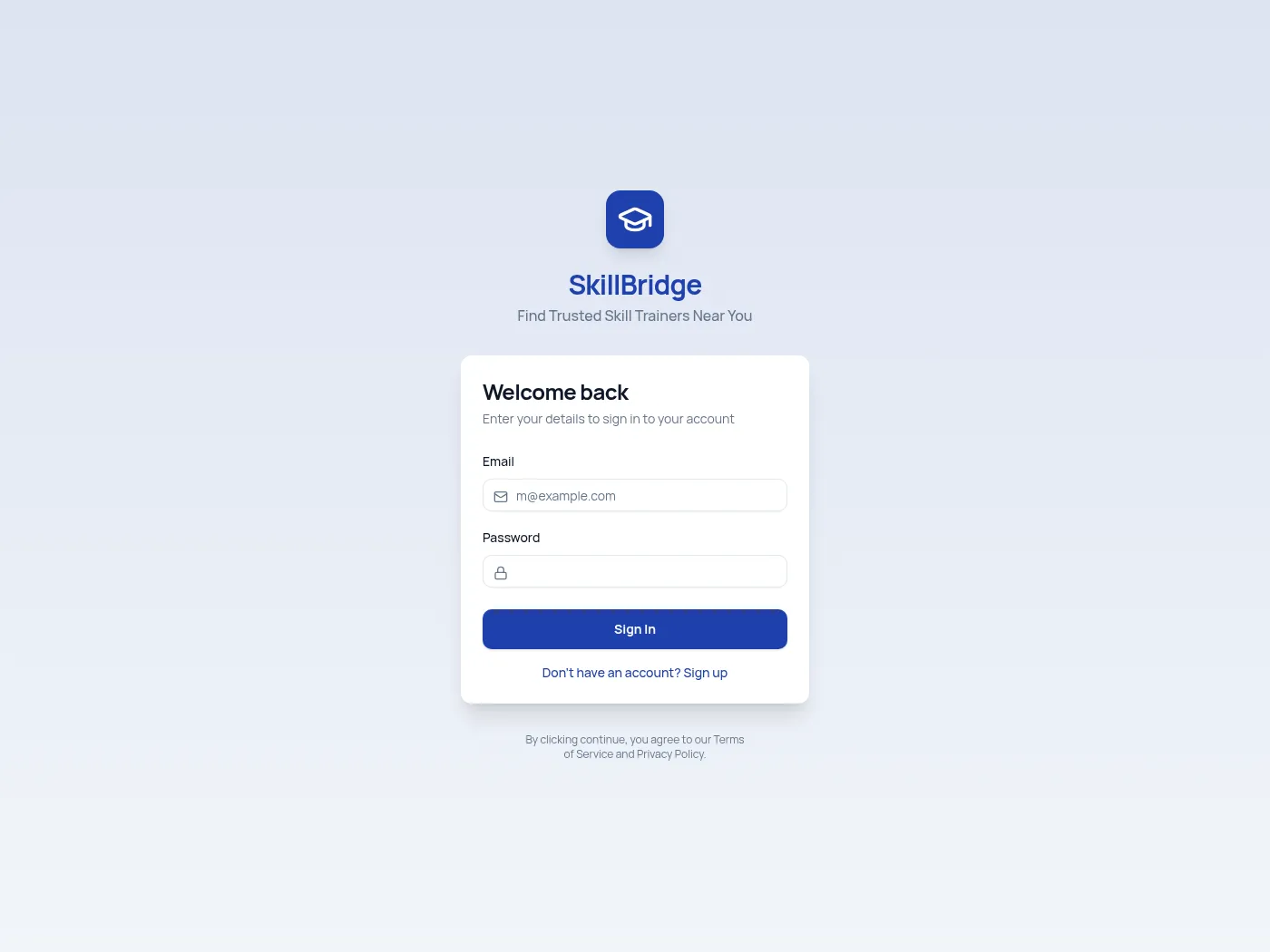 SkillBridge Connect