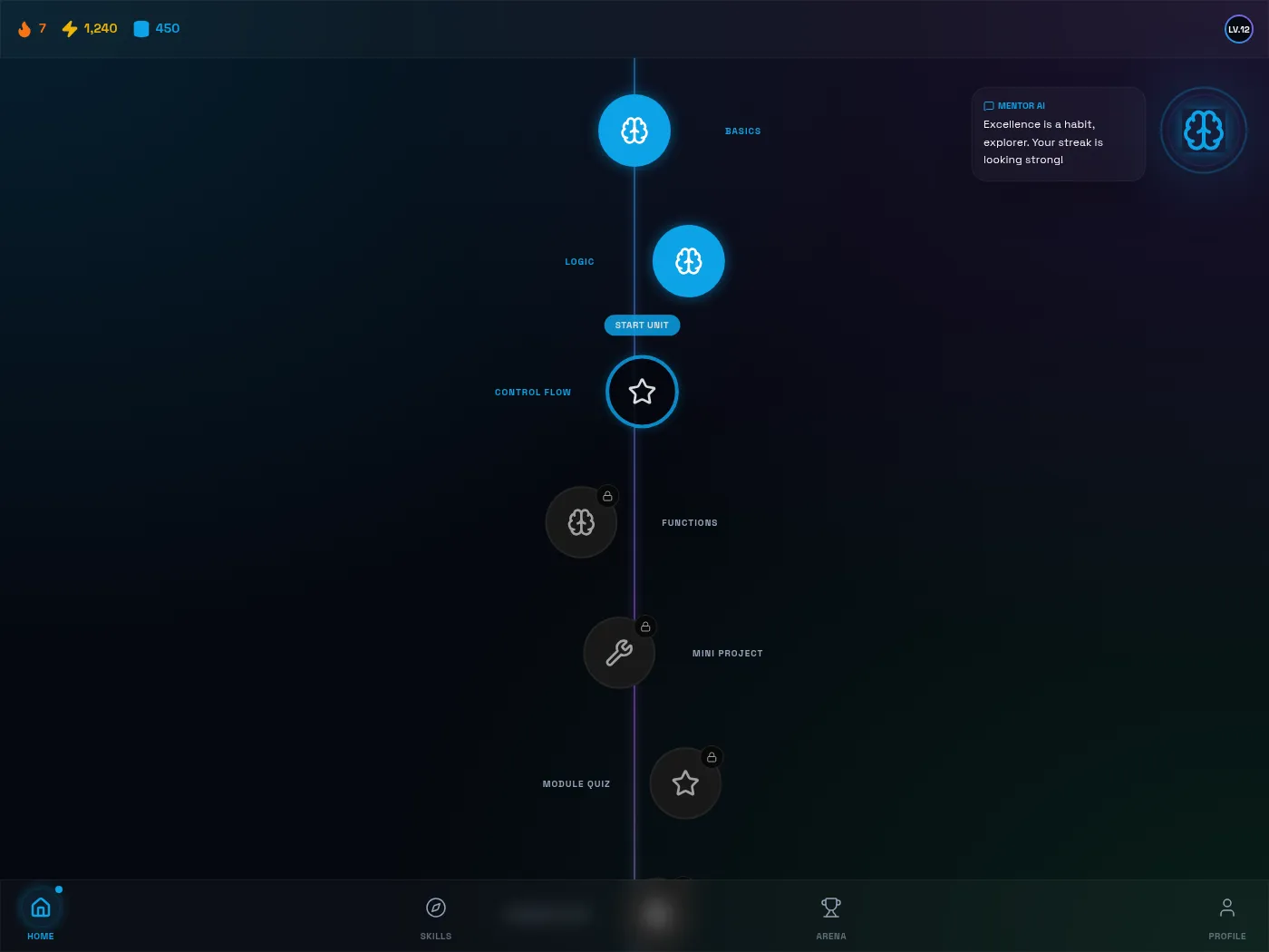 SkillForge Gamified Learning