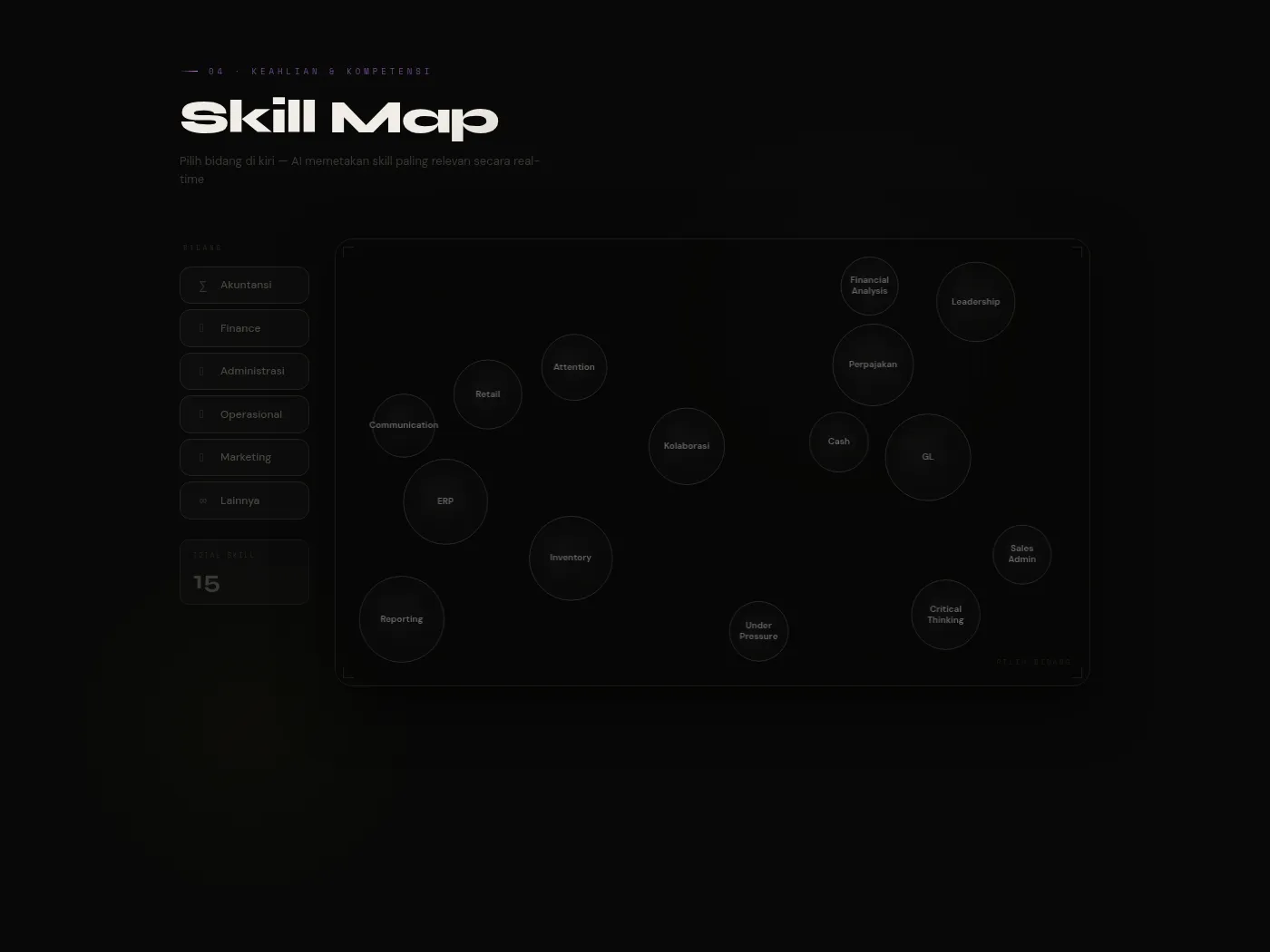 SkillMap Immersive — built with AI on Blink