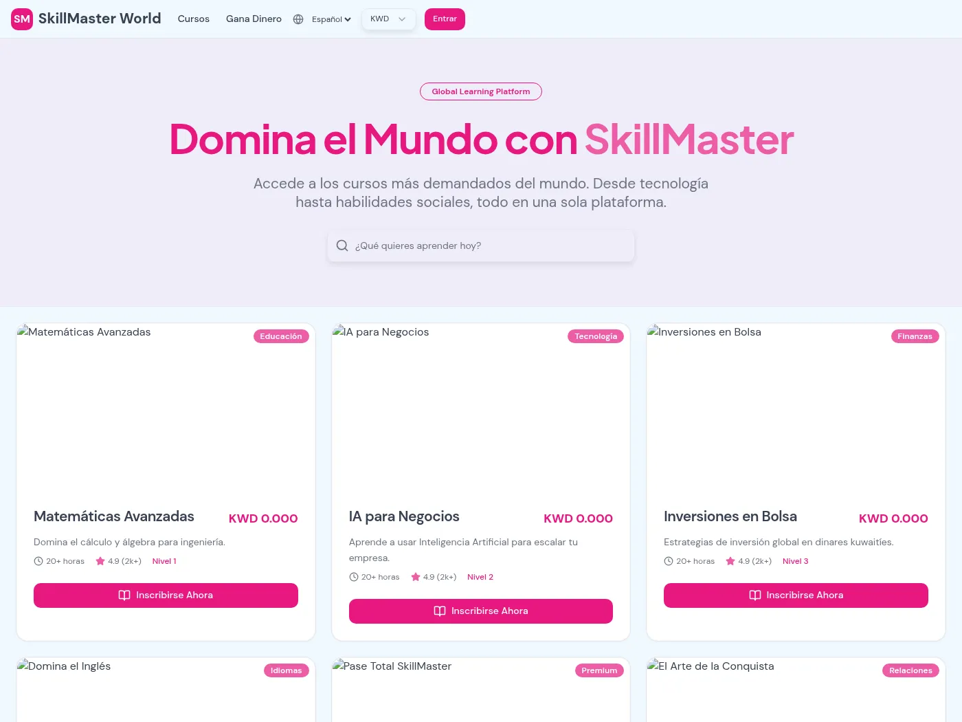 SkillMaster World