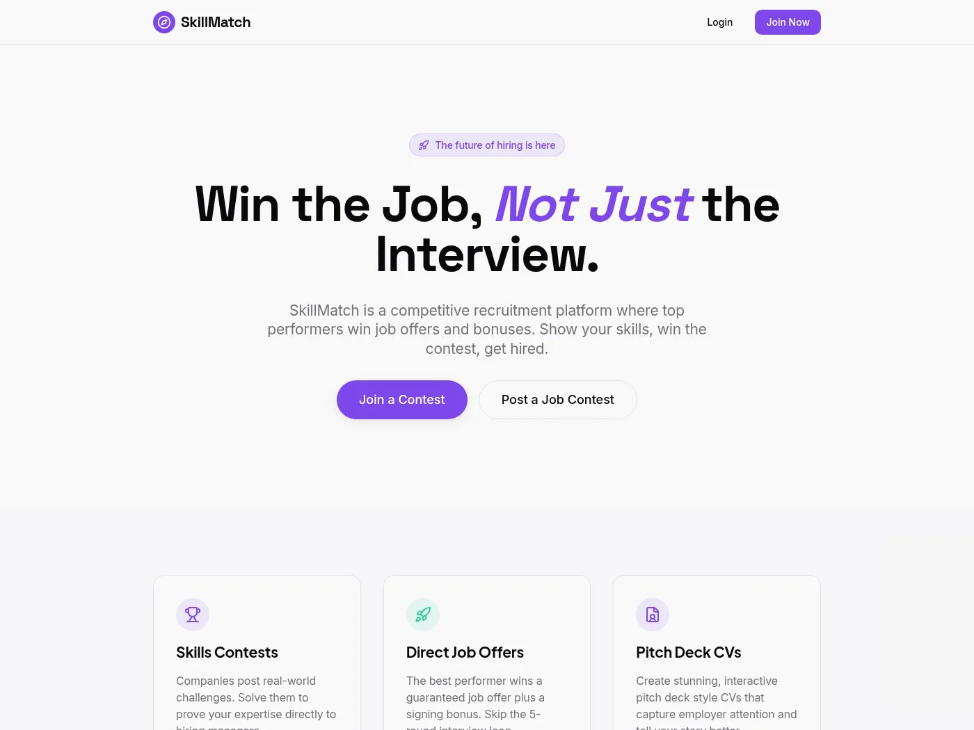 SkillMatch Platform