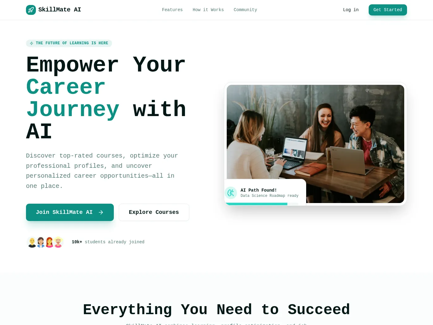 SkillMate AI Platform