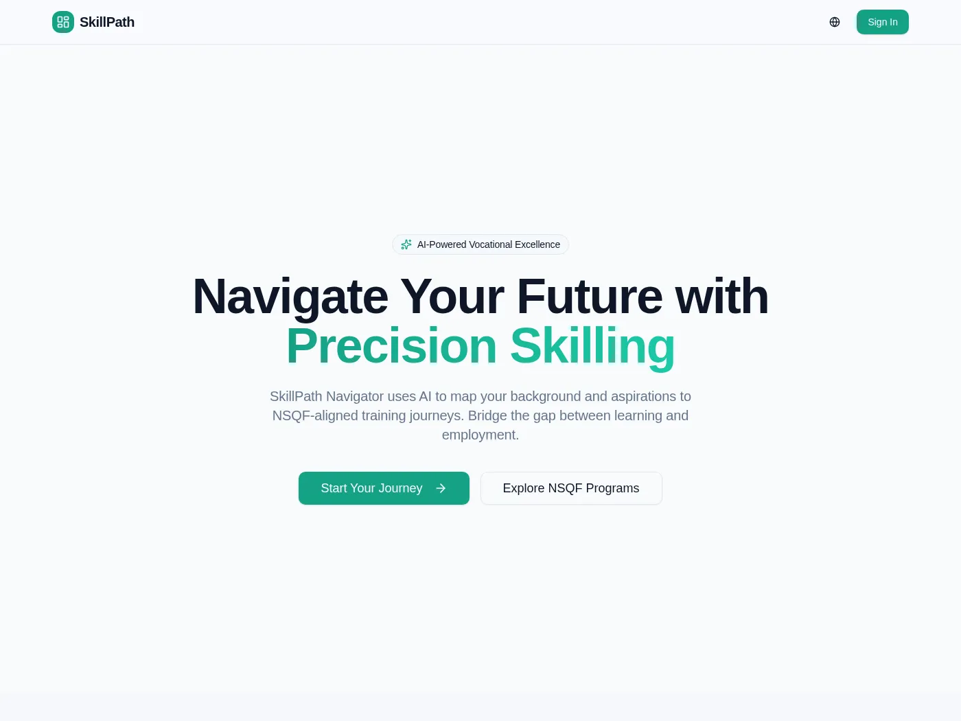 SkillPath Navigator