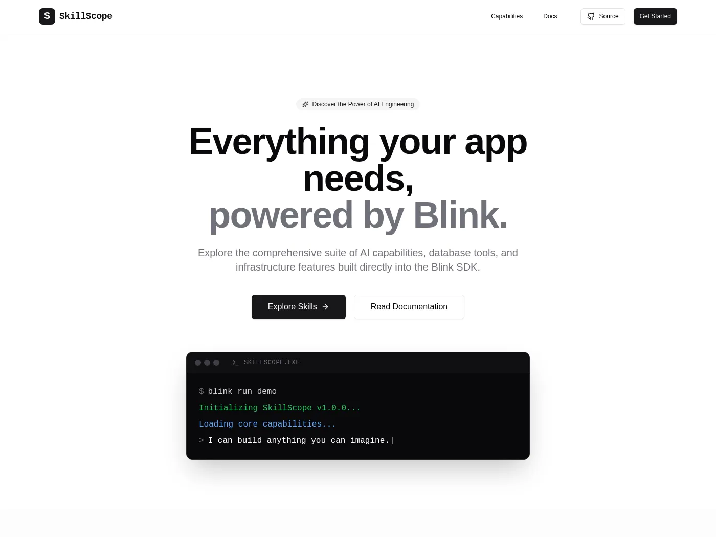 SkillScope Assistant