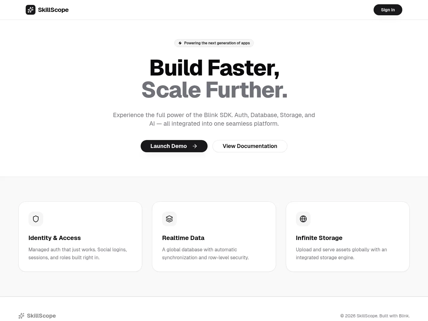 SkillScope Demo