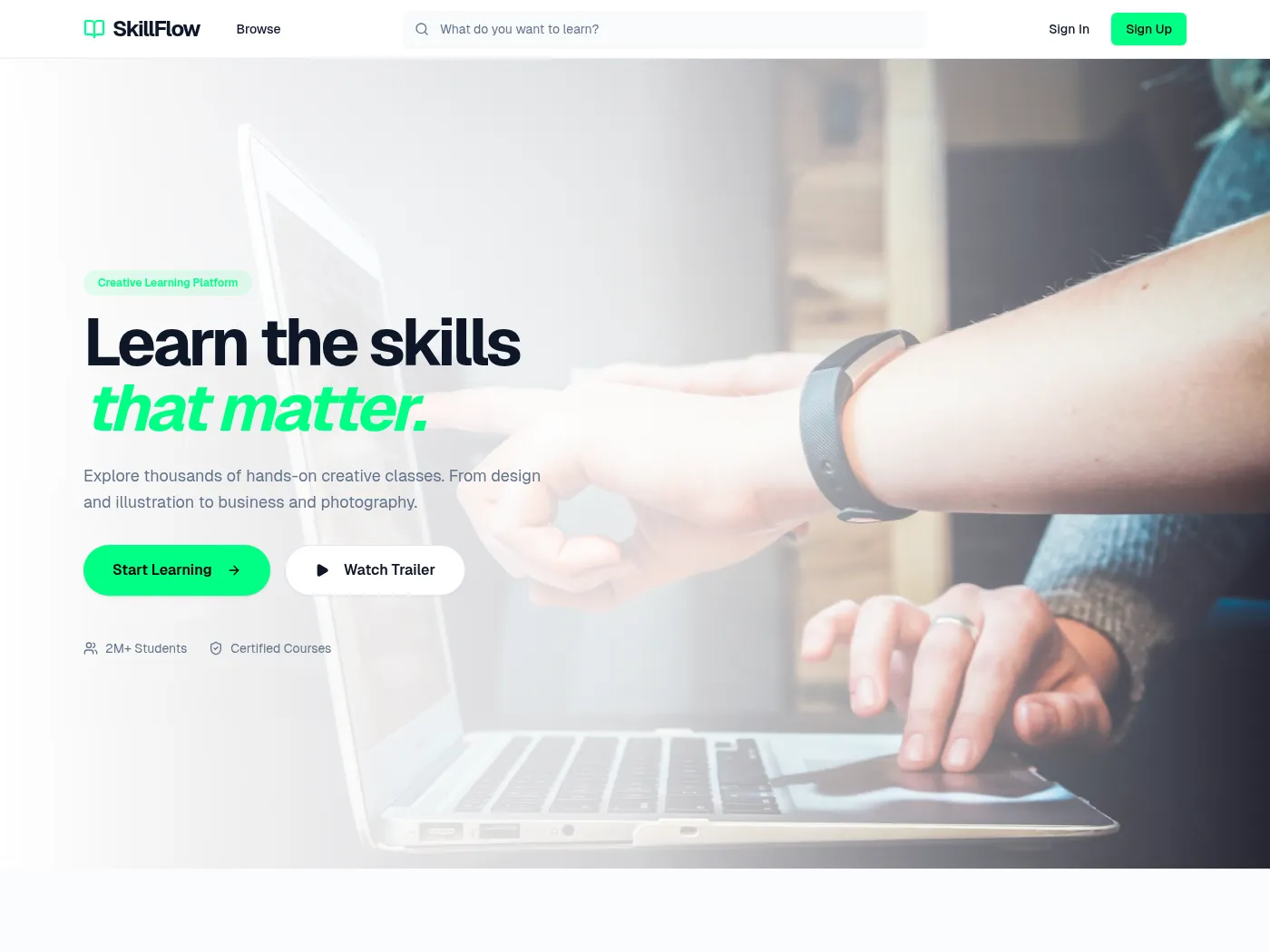 SkillShare Clone