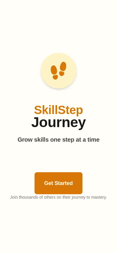 SkillStep Journey
