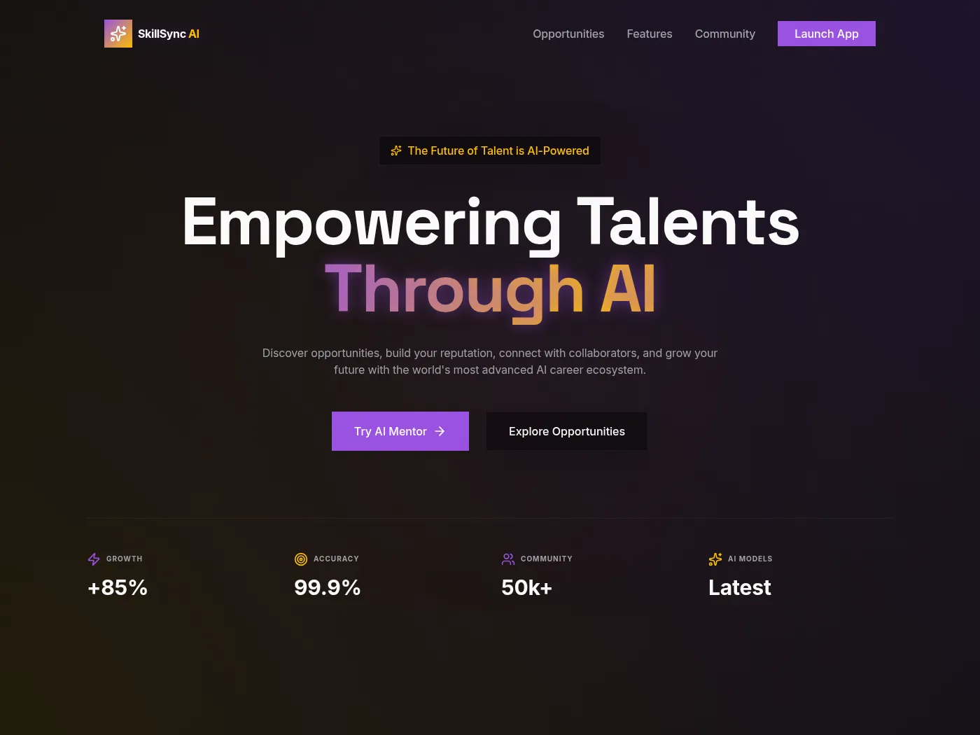 SkillSync AI Platform
