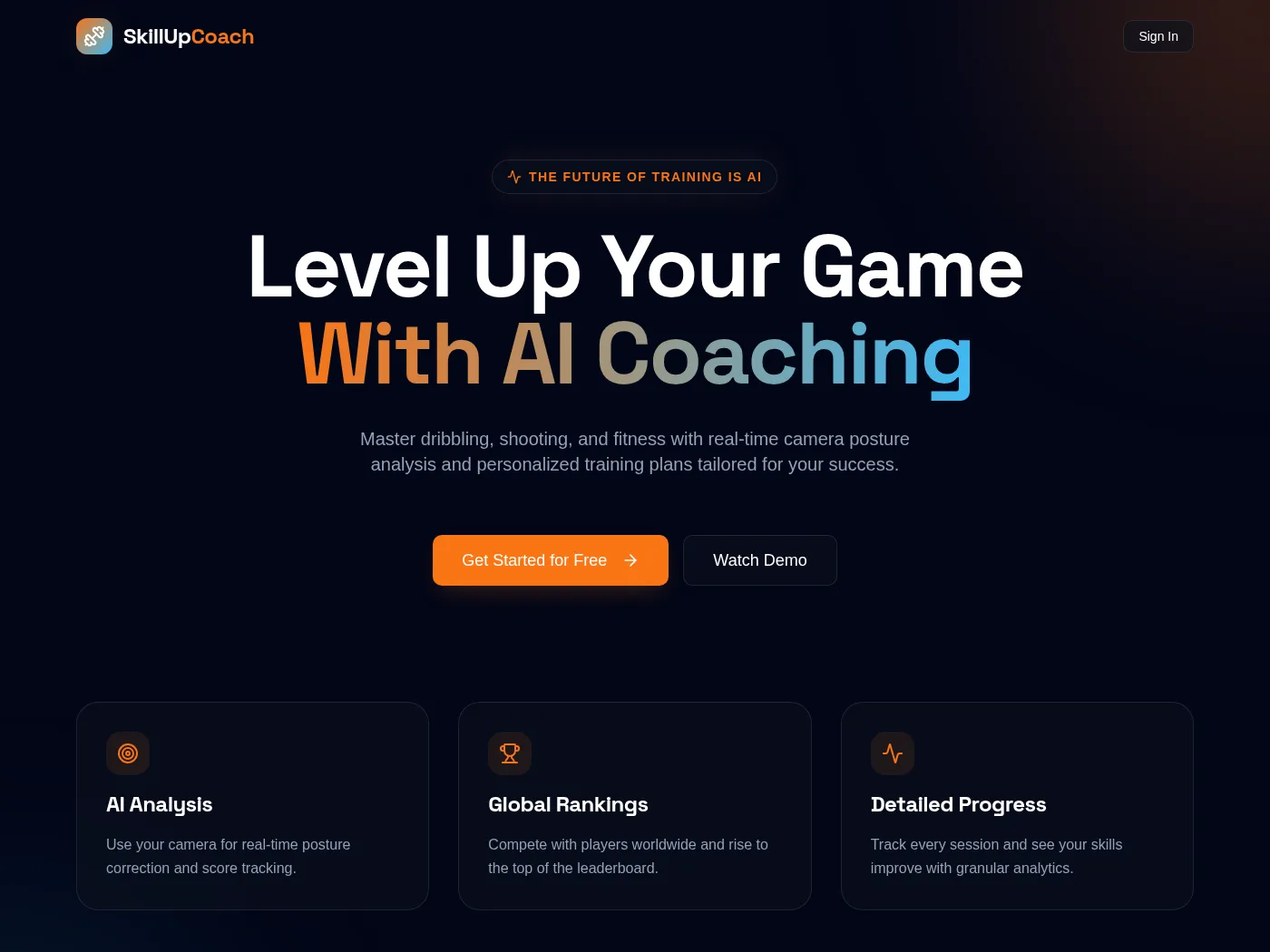 SkillUp Sports Coach