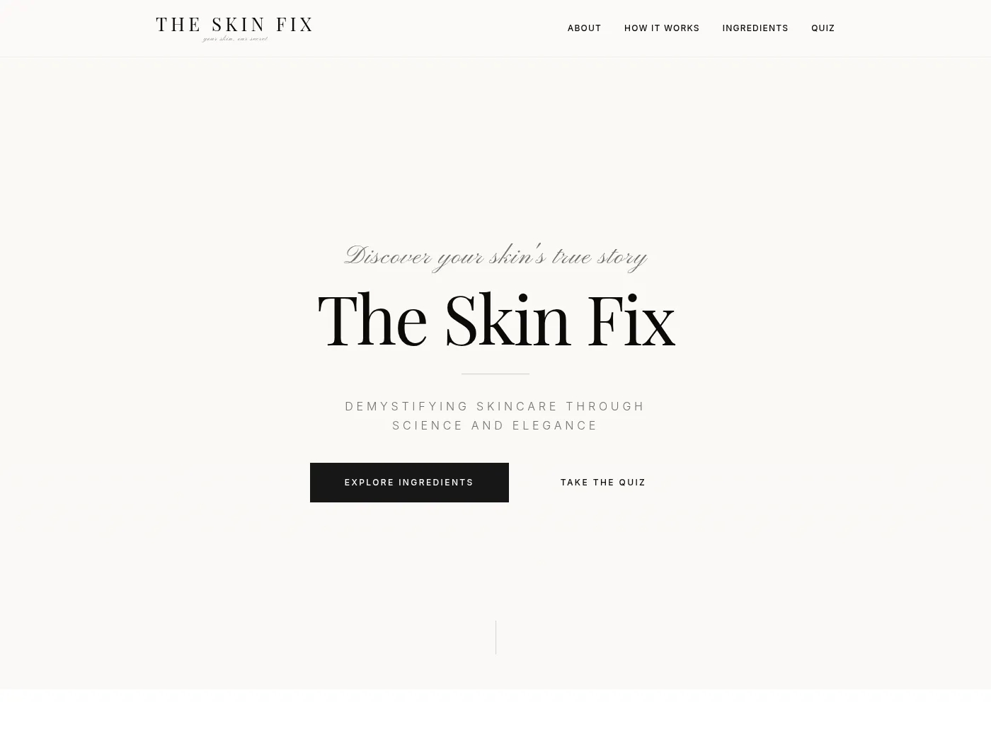 The Skin Fix