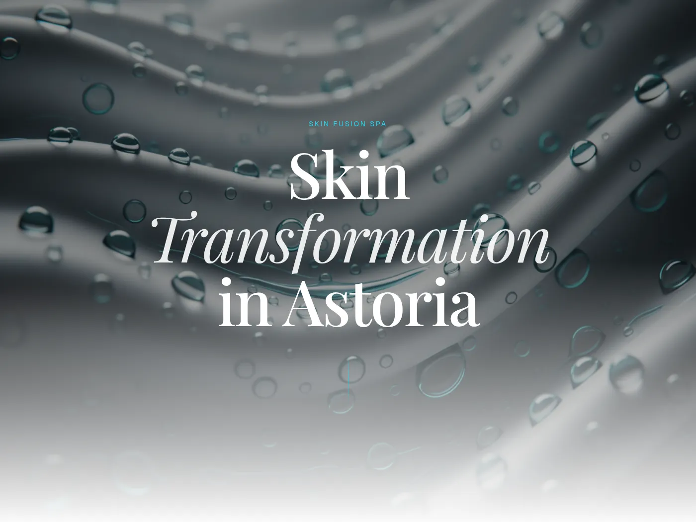 Skin Fusion Editorial Landing