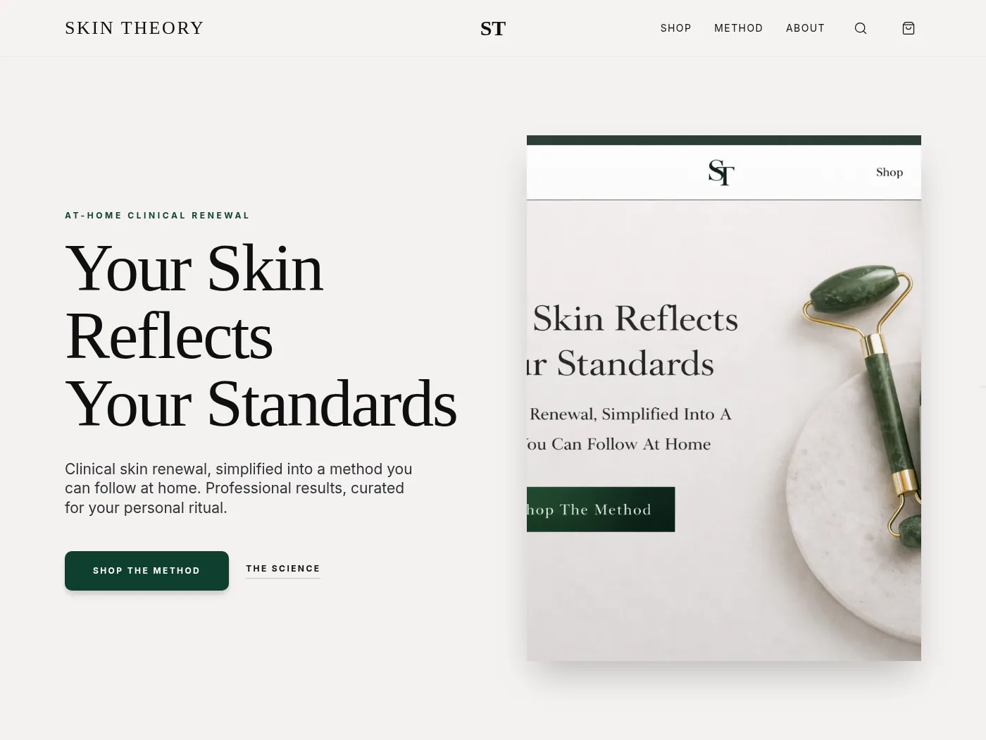 Skin Theory Luxe Shop