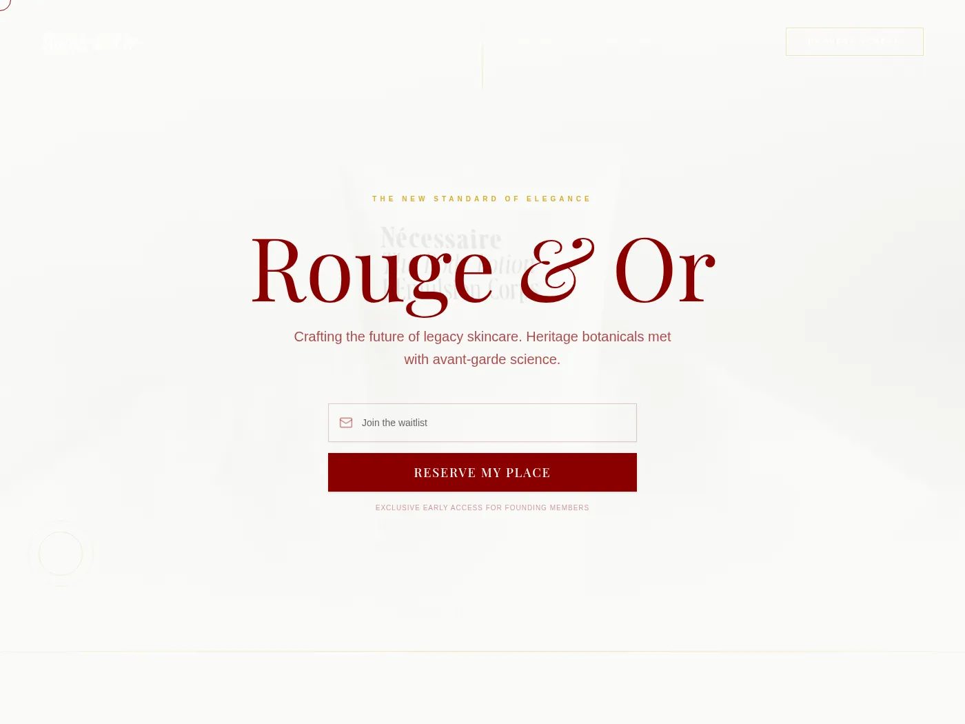 Red Gold Skincare Shop