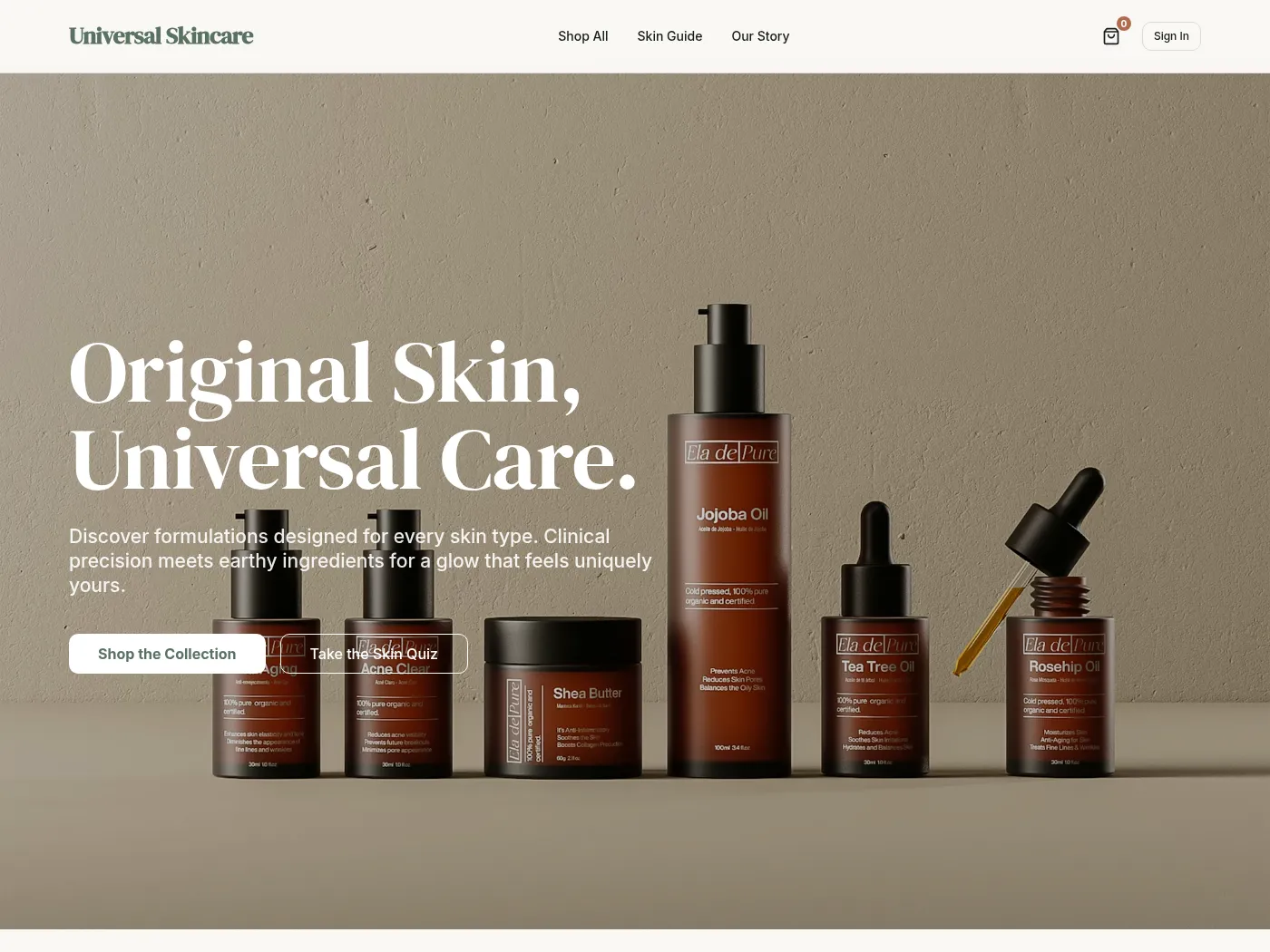 Universal Skincare Originals