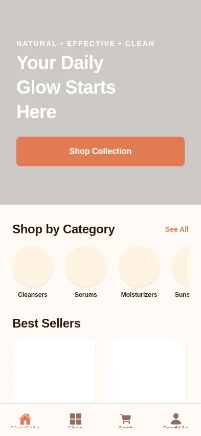 GlowSkin Shop