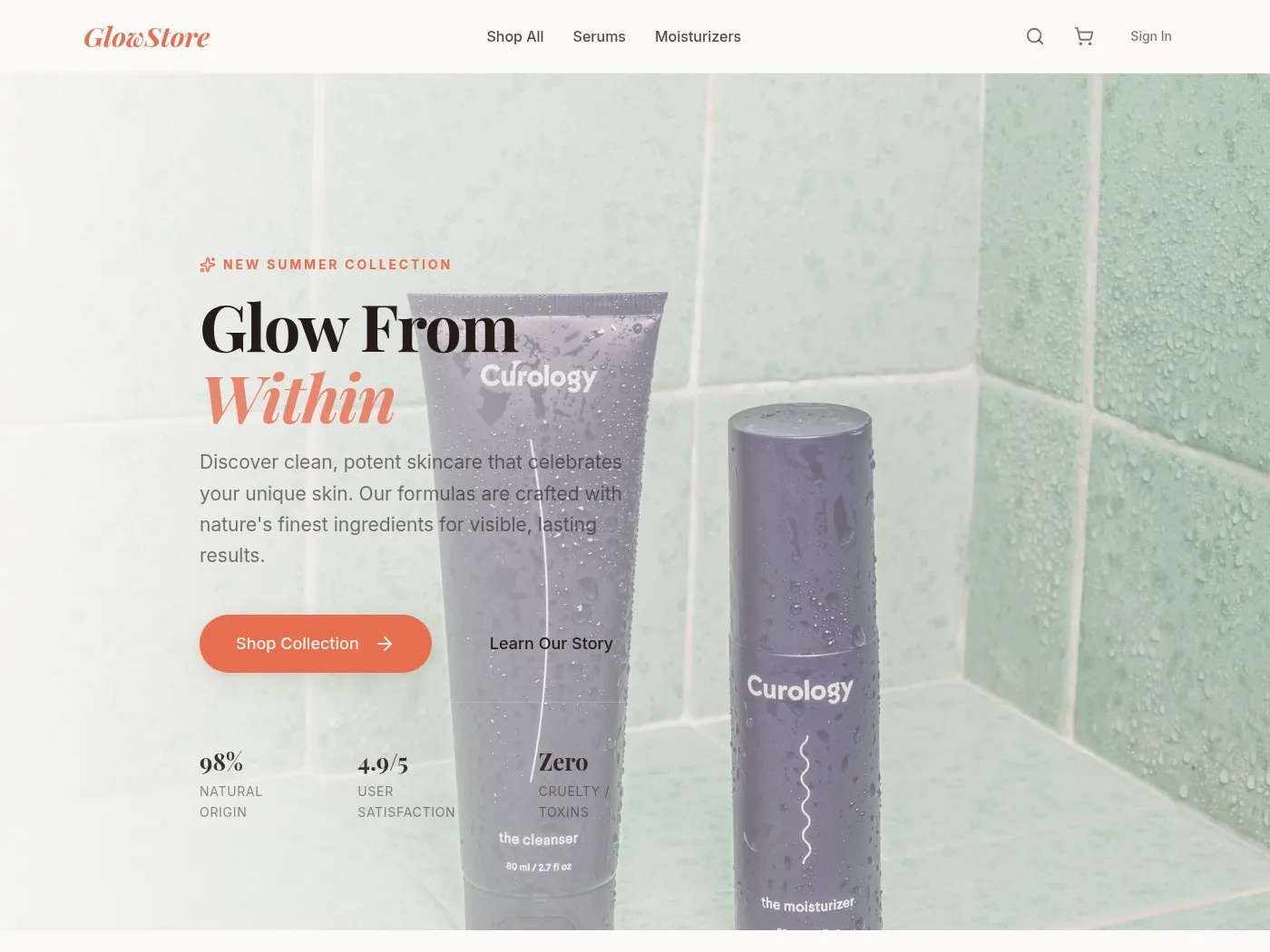 GlowStore Web