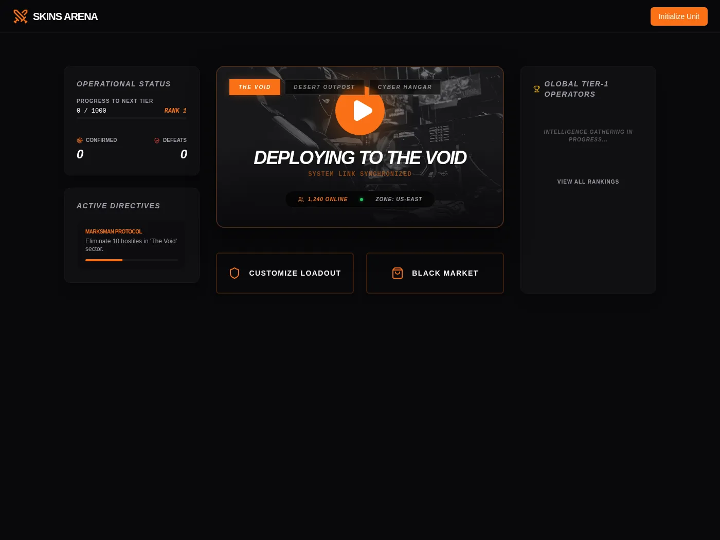 Skins Arena Online