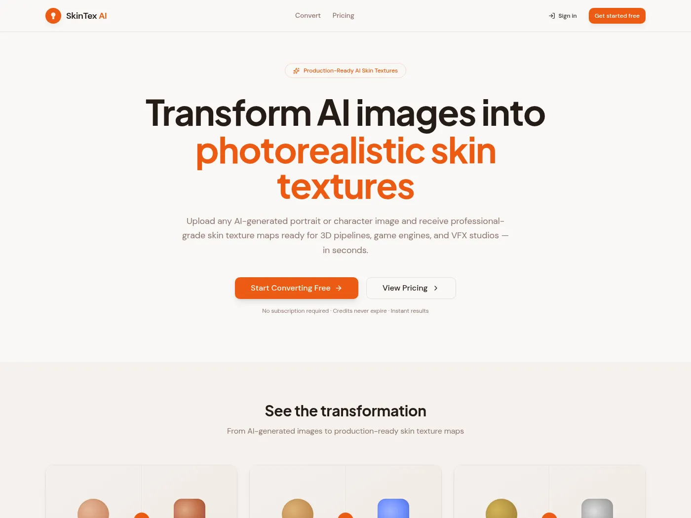 SkinTex AI Converter