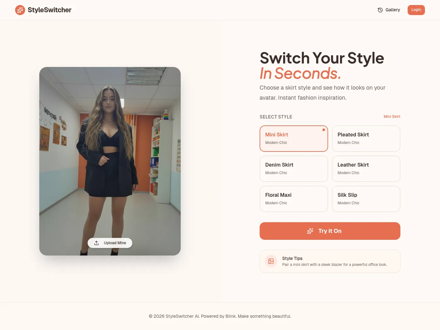 Skirt Style Switcher