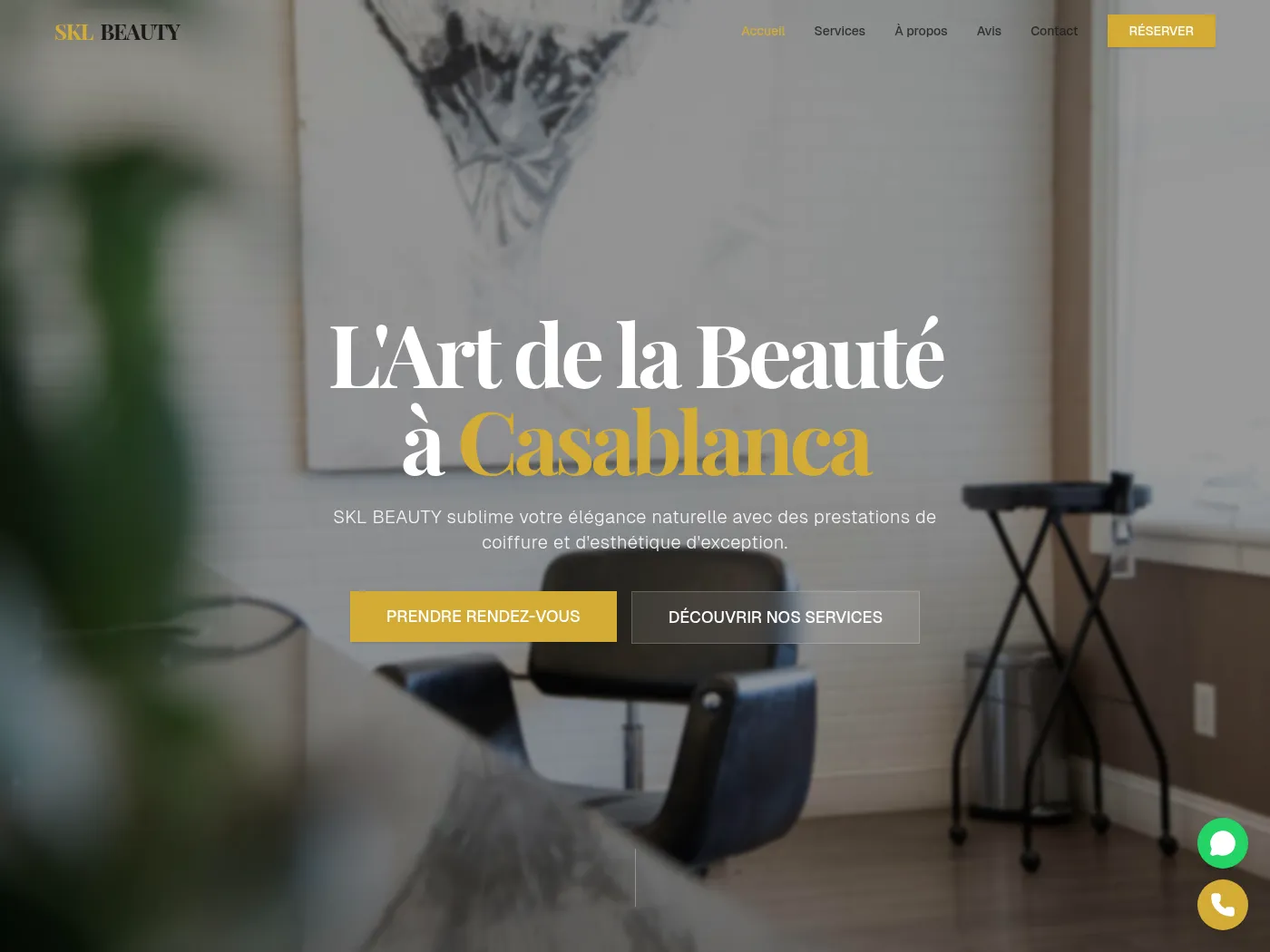 SKL BEAUTY Web Presence