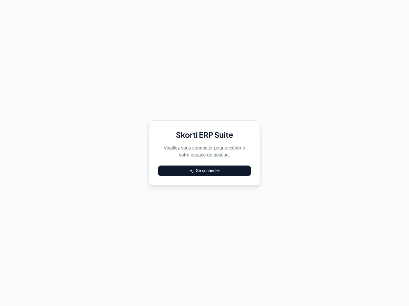 Skorti ERP Suite