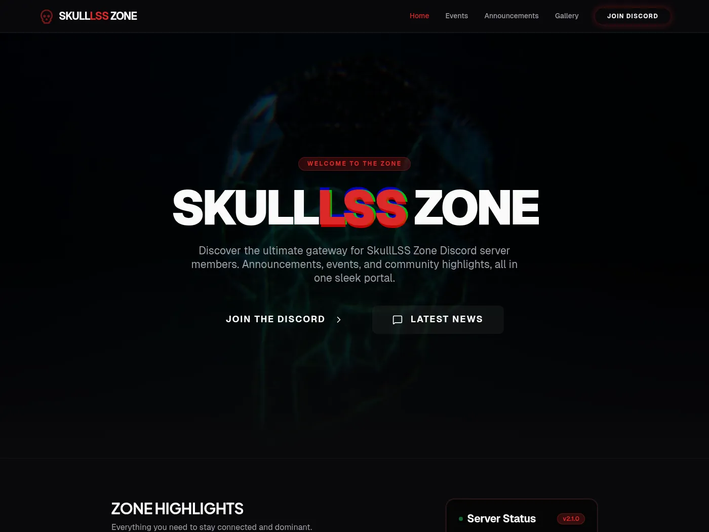 Skullss Zone Portal