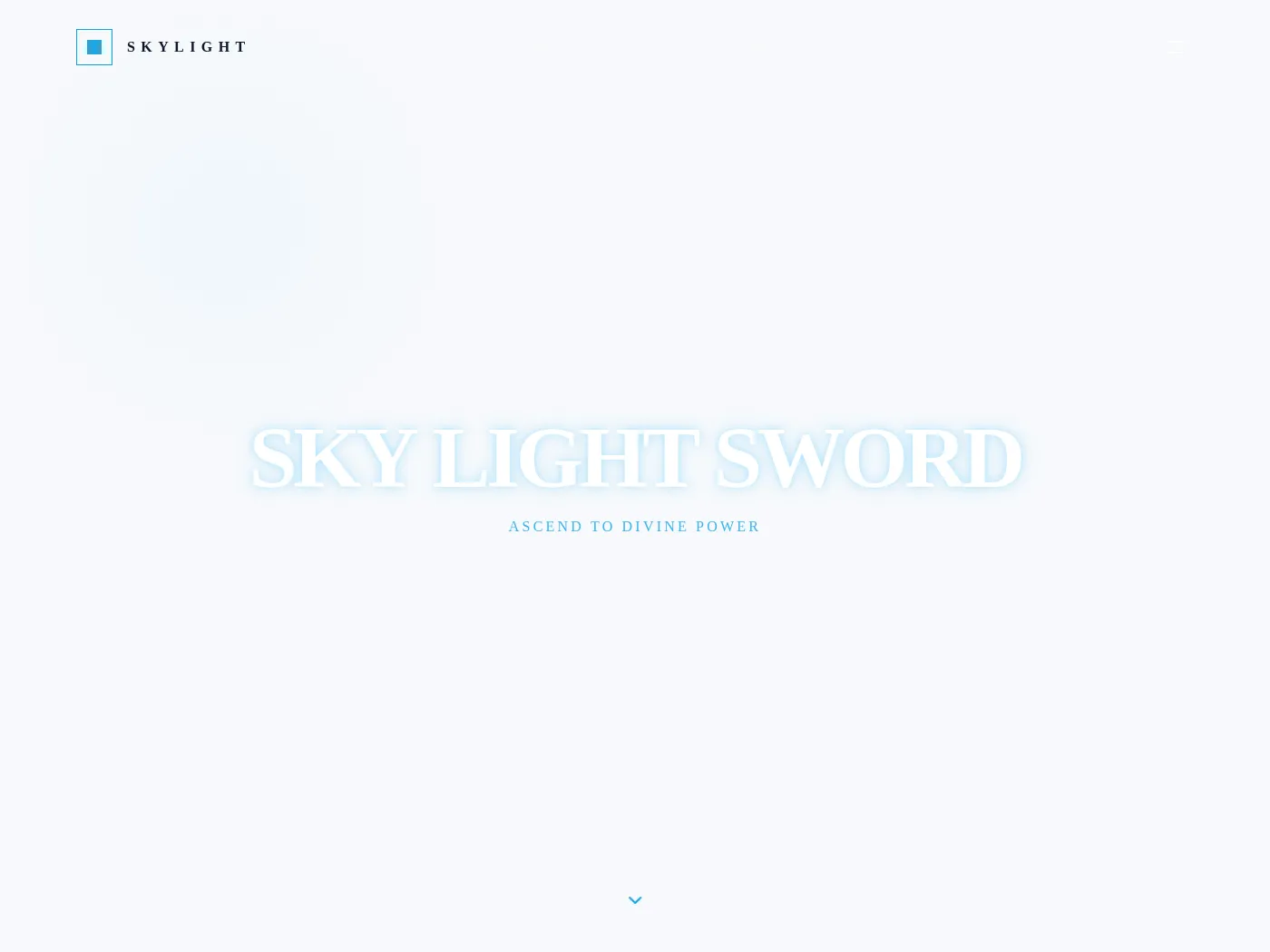 Sky Light Sword Web Experience