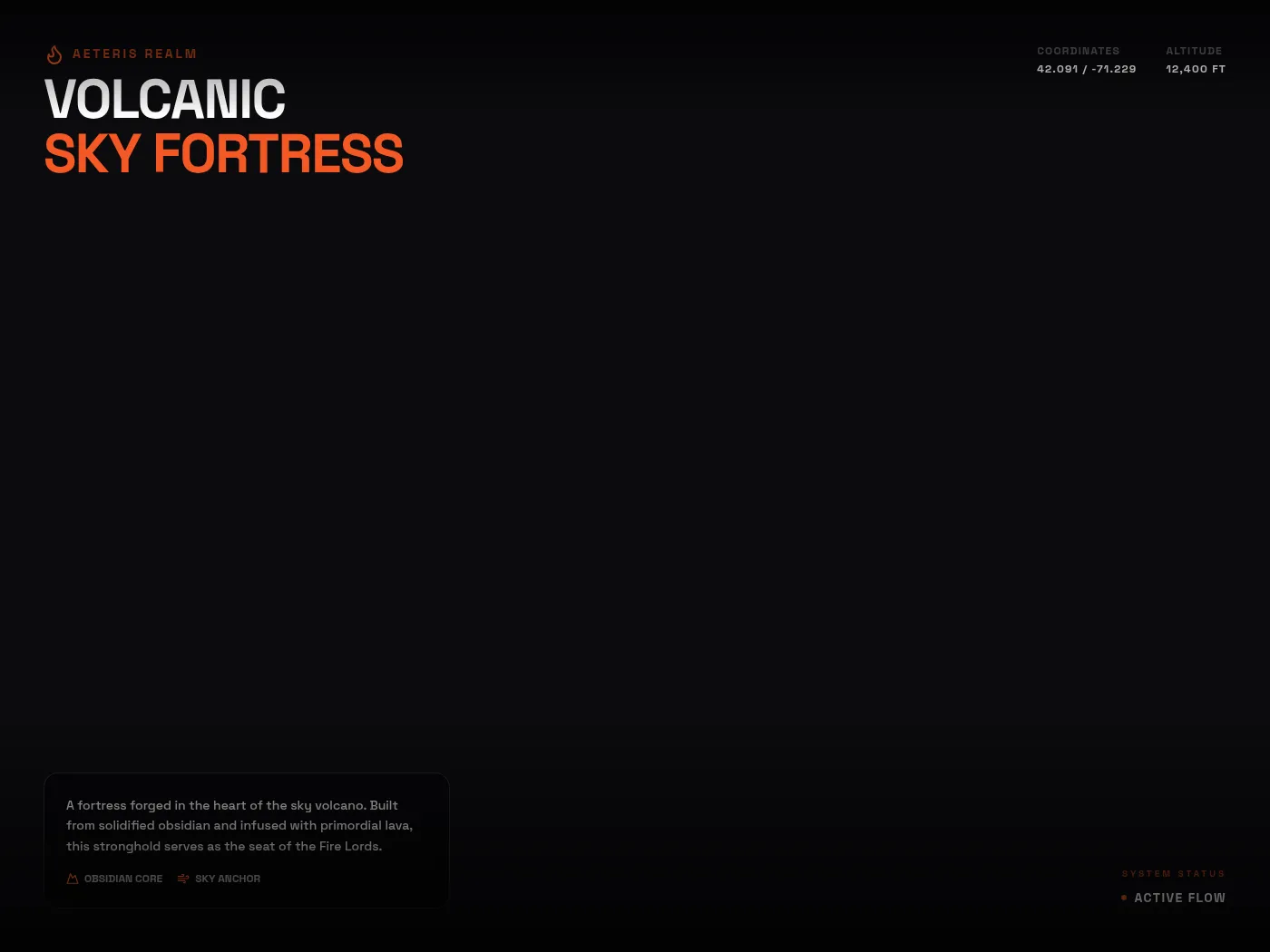 Volcanic Sky Fortress