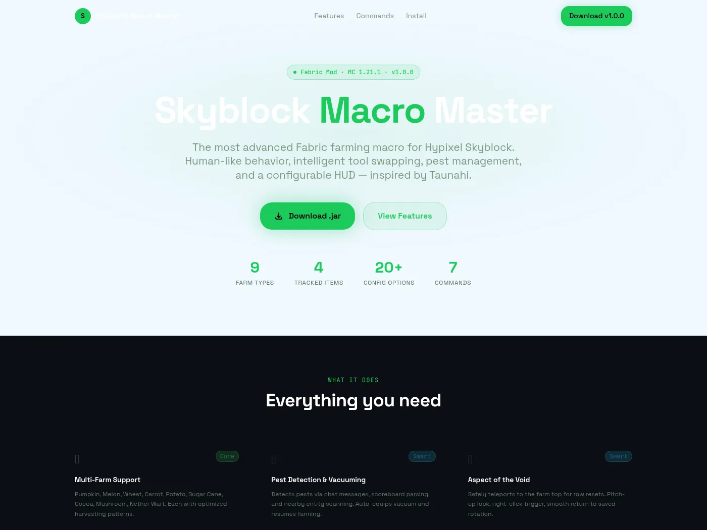 Skyblock Macro Master