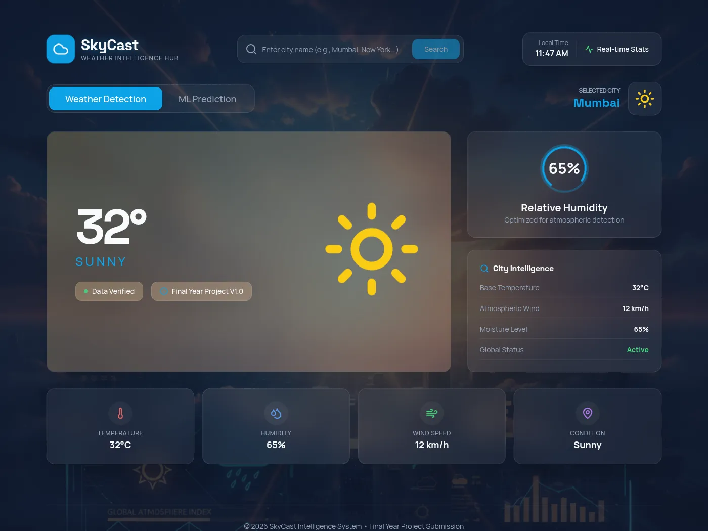 SkyCast Weather App