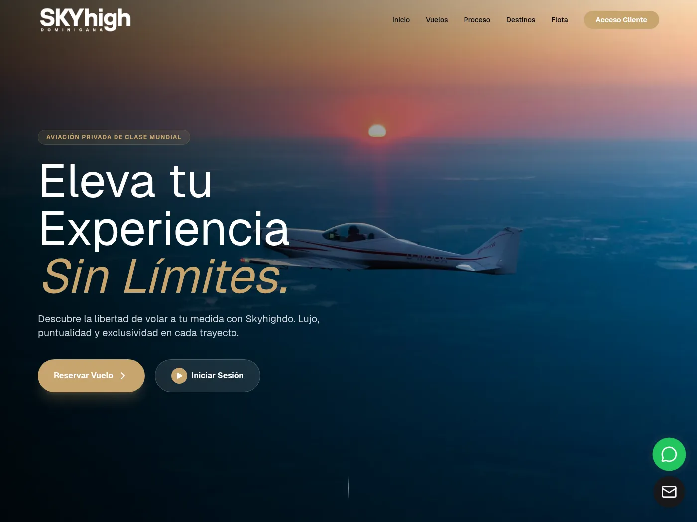 Skyhighdo Luxury Aviation Site